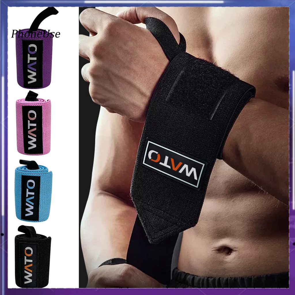 PHO- Sports Wristband Weightlifting Wrist Strap with Adjustable ...