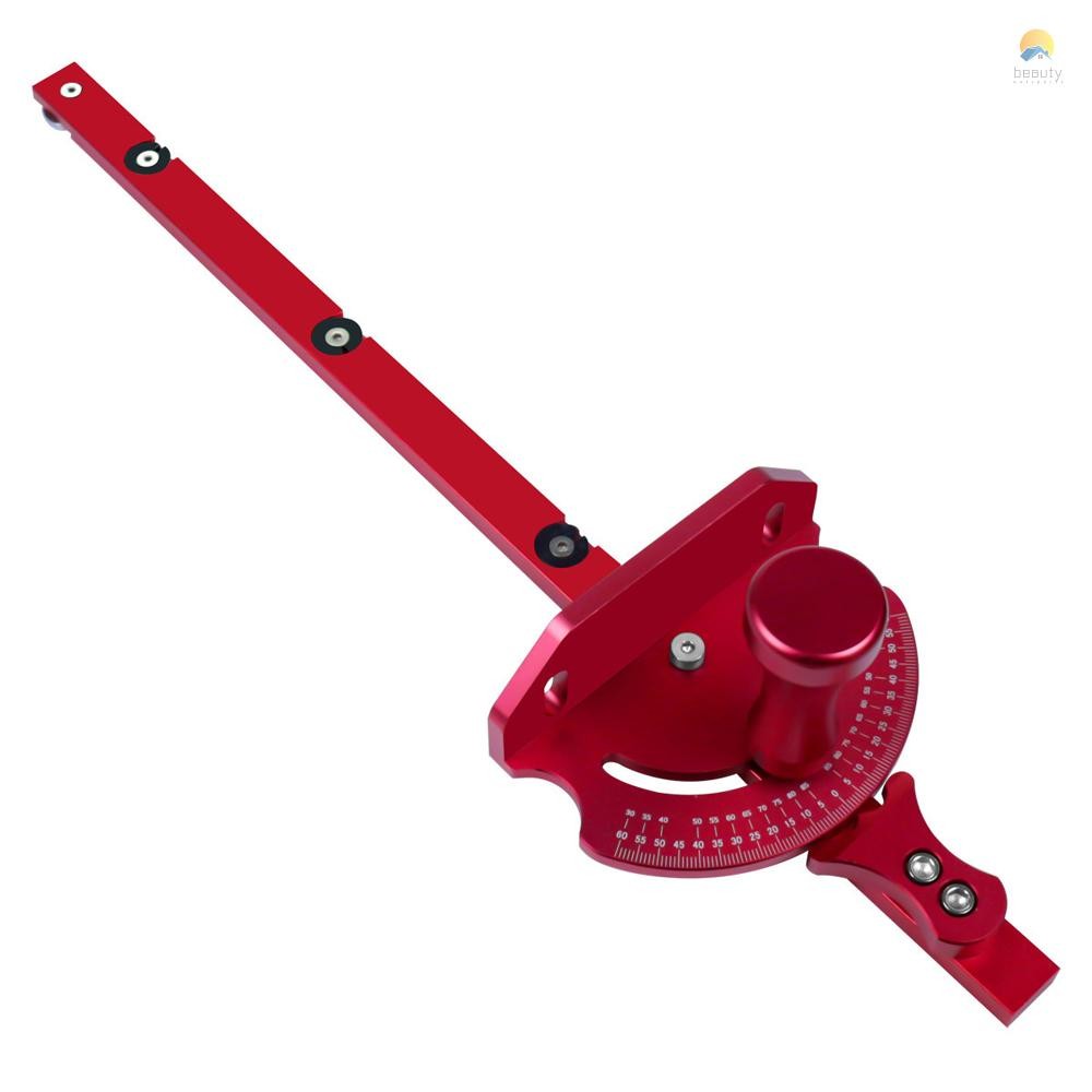 Universal Table Saw Miter Gauge Assembly Aluminum Angle Push Ruler ...