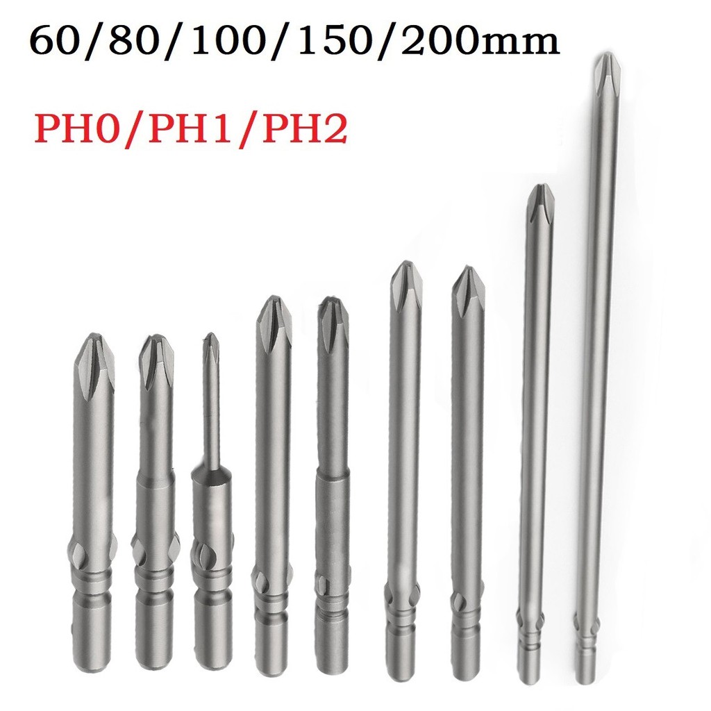 ishowmall.my ️60-200mm PH0 PH1 PH2 802 Electric Cross Screwdriver Bit ...