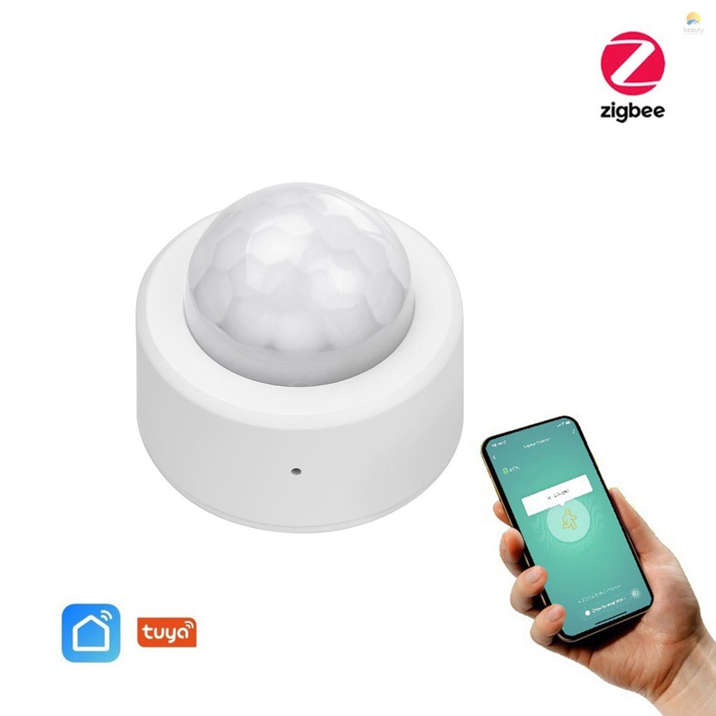 ZigBee Motion Sensor Alarm Smart Human Body Induction PIR Sensor 16.4Ft ...