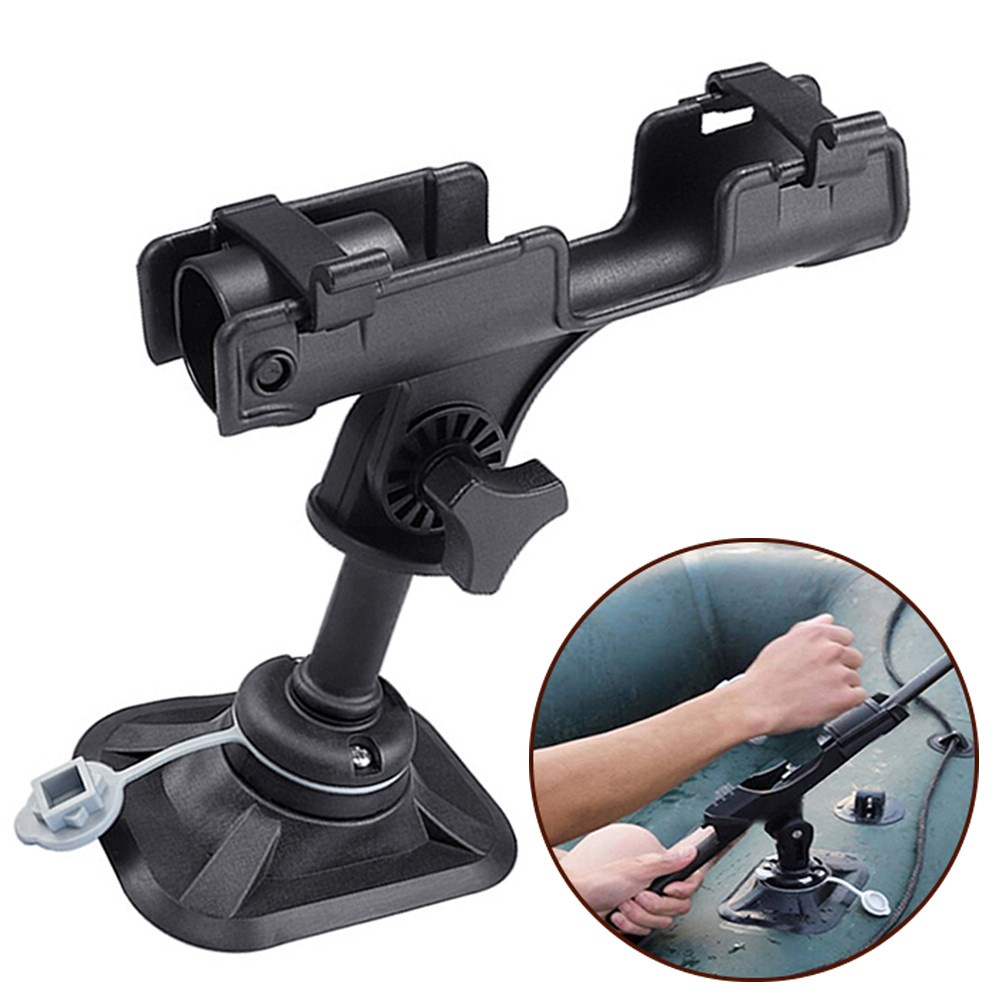 【FSTY】Boat Fishing Rod Pole Holder Rack Rest Adjustable Removable rack ...