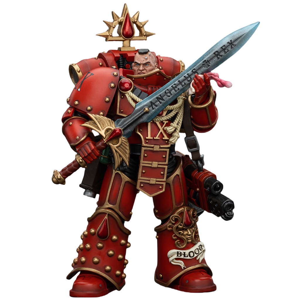 HiPlay JOYTOY 1/18 Blood Angels Raldoron First Captain of the Blood ...