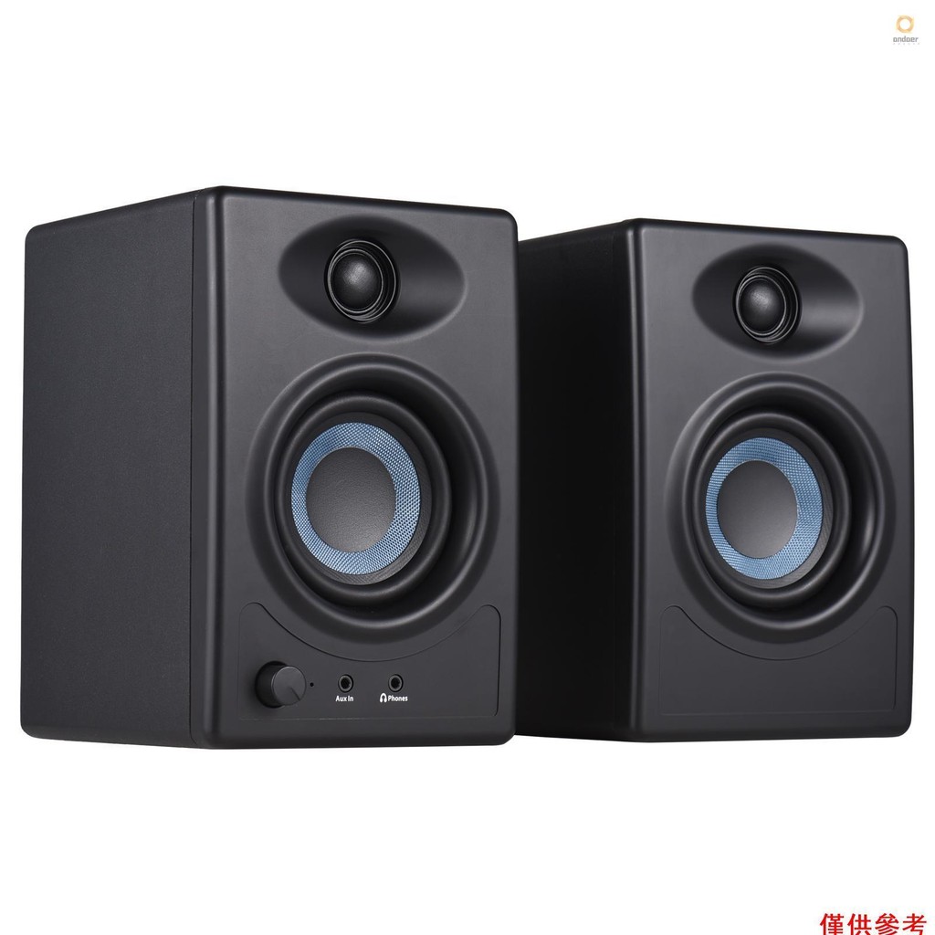 (andoer)50W Studio Monitor Speakers Desktop Wireless BT Monitoring ...