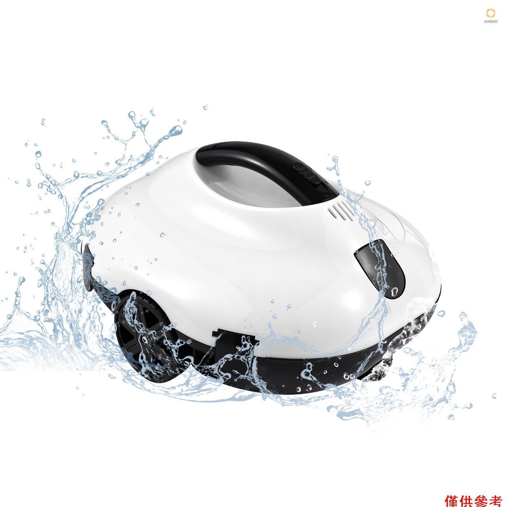 (andoer)Cordless Robotic Pool Cleaner Pool Vacuum Powerful Suction ...