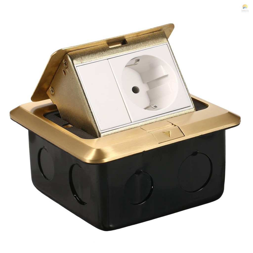 DT-T01 All-Copper Arc Waterproof Floor Socket Damping Luxury ...