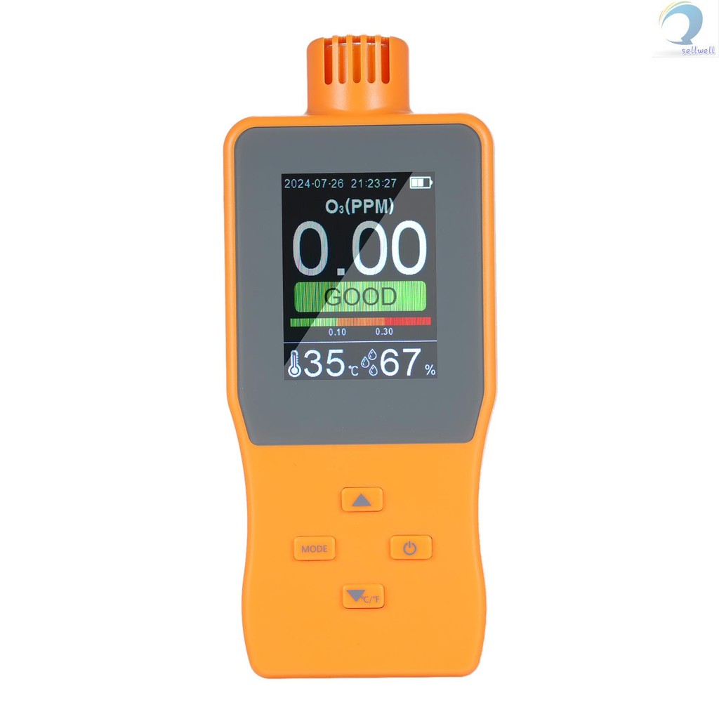 O3 Ozone Detector Analyzer Portable Outdoor Indoor Air Quality Meter ...