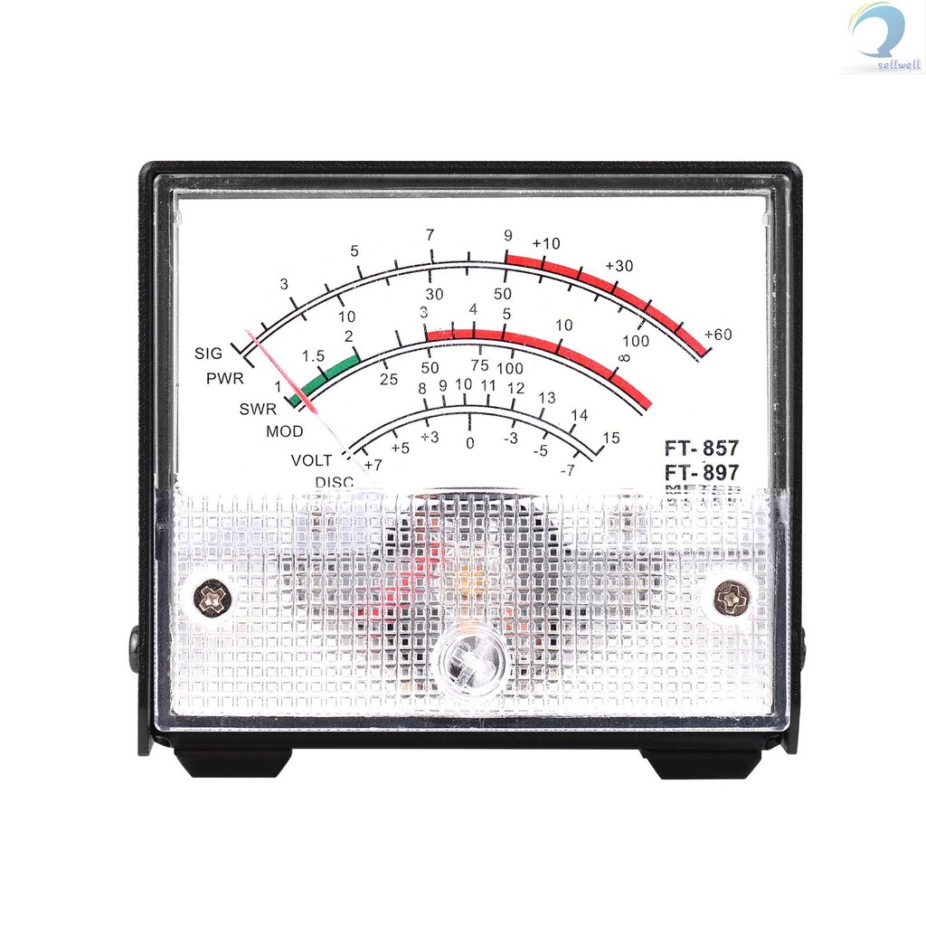 Mini SWR Power Meter External Meter Pointer Wattmeter Receive Display ...