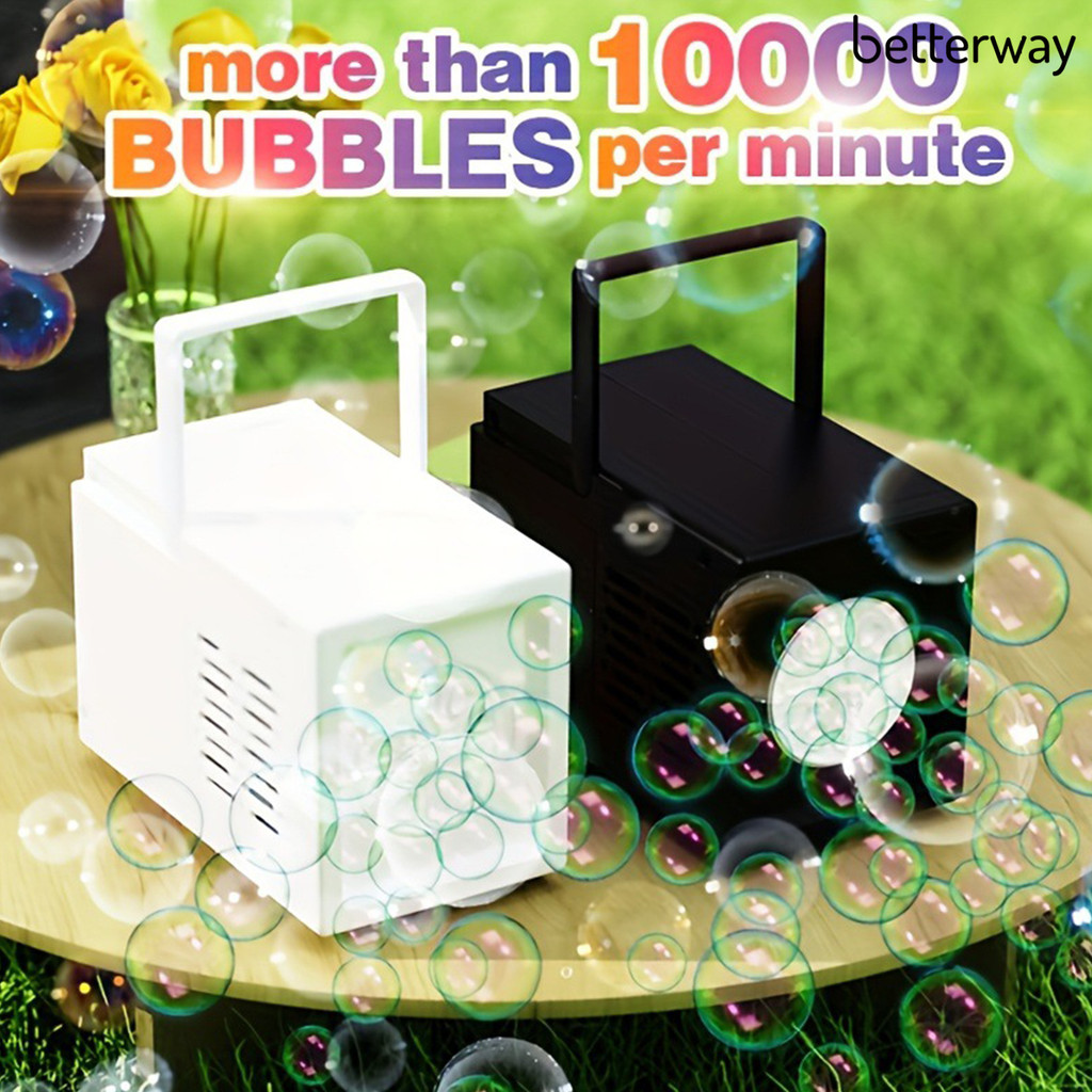 Betterway Electric Bubble Machine Automatic Bubble Blower Handheld ...