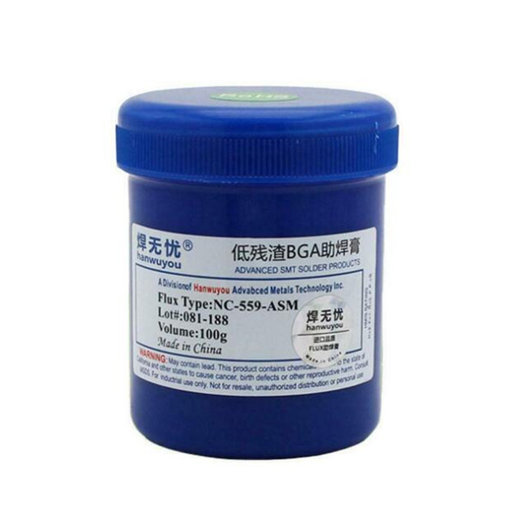 [Stock] 100g NC-559-ASM BGA PCB SMT IC Reballing Soldering Paste Flux ...