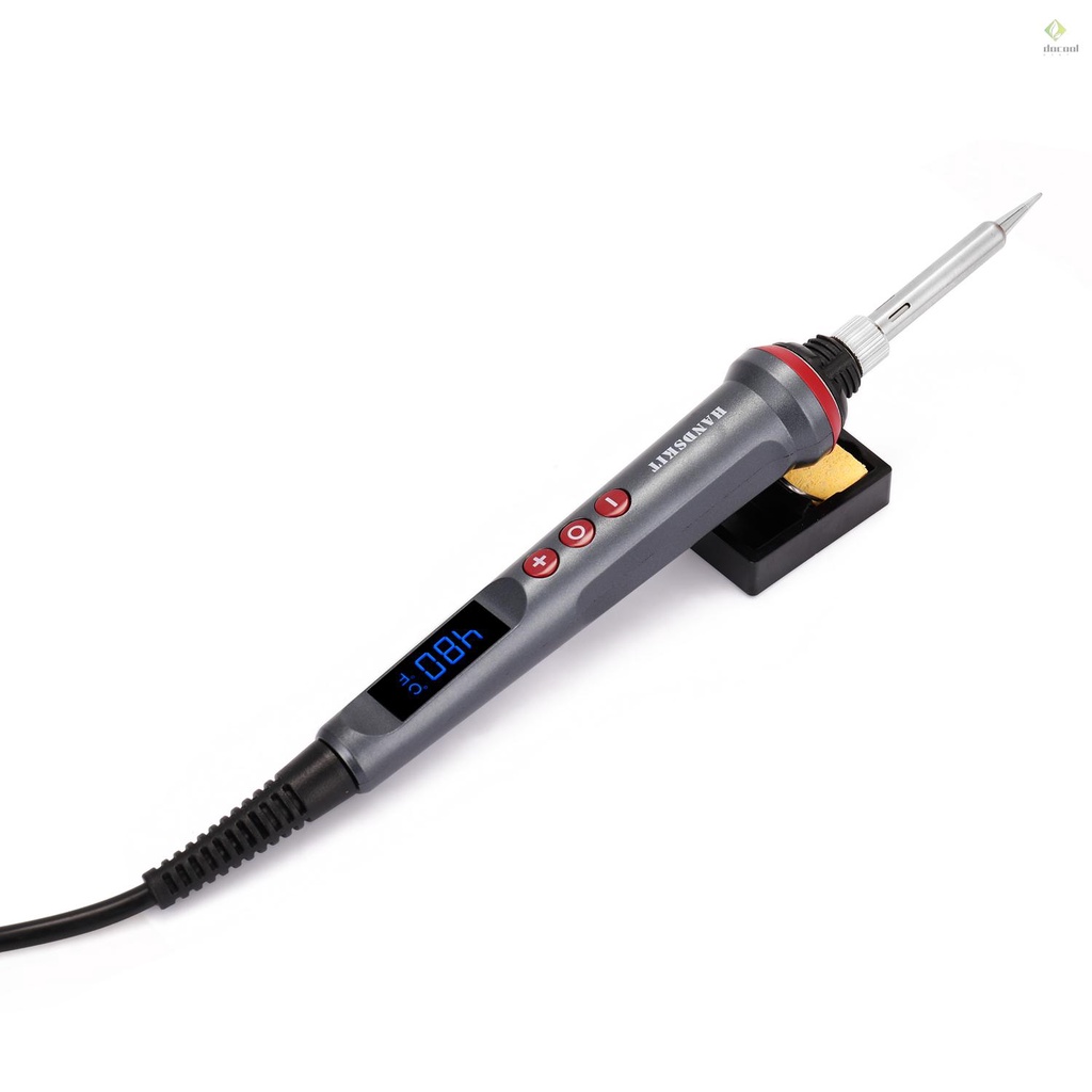(Docooler)HANDSKIT 90W LED Digital Soldering Iron Set Adjustable ...