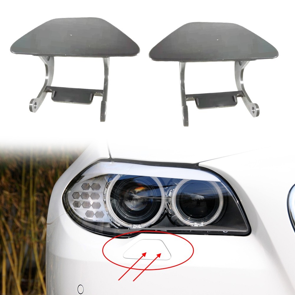 [Stock] Bumper Headlight Headlamp Washer Cap Cover For For For BMW 535i ...