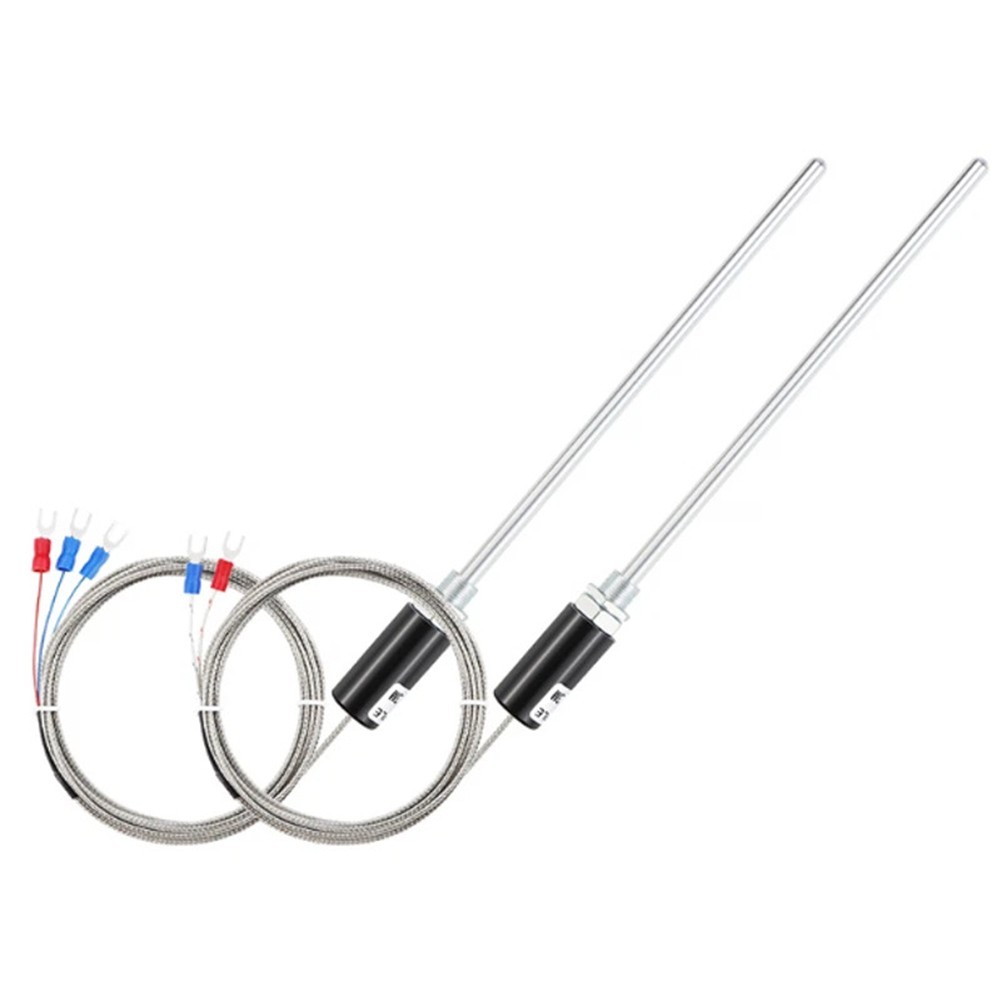 【BEST HOT】1/2/3/4/5M PT100/K Type Thermocouple Probe Control Temperature Sensor Controller ...