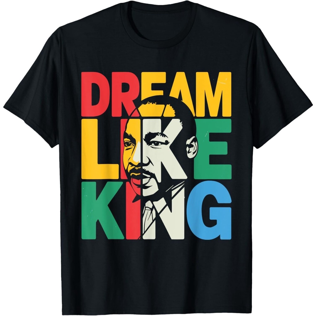 Black History Month Dream Like King African Leader Bhm T-Shirt Unisex T ...