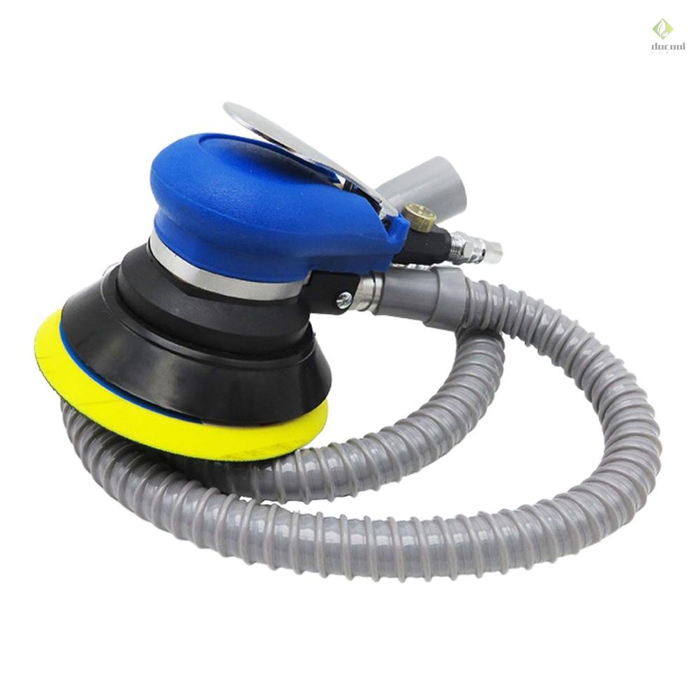 (Docooler)Vacuum Air Sander Pneumatic Sander Self-Vacuum Palm Orbital ...