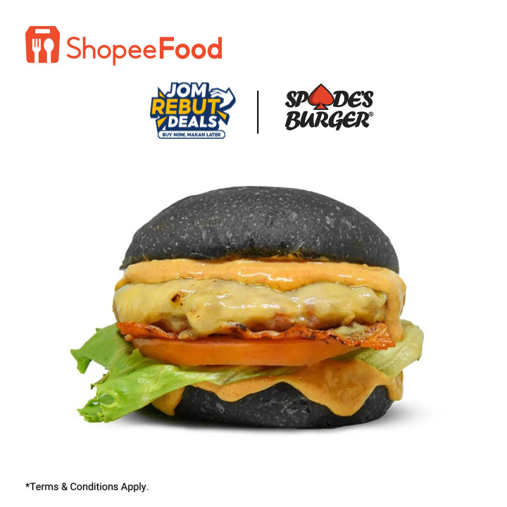 [Non-Halal] Spade's Burger: Pork Cheeseburger (Sales Start: 22 Dec ...