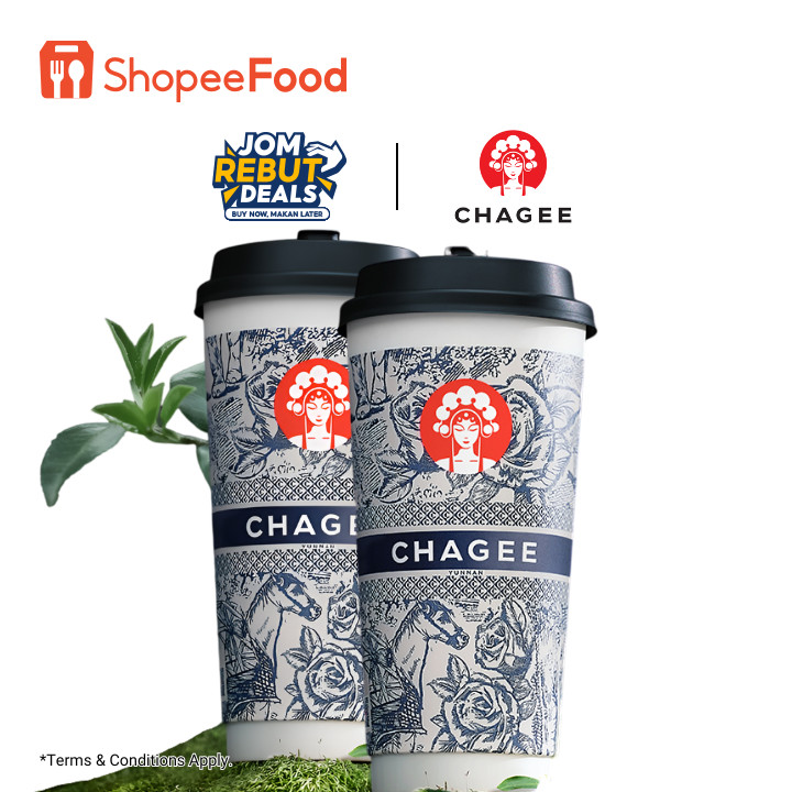 CHAGEE: 2x Da Hong Pao Milk Tea (Cold, Regular) (Sales Start: 22 Dec ...