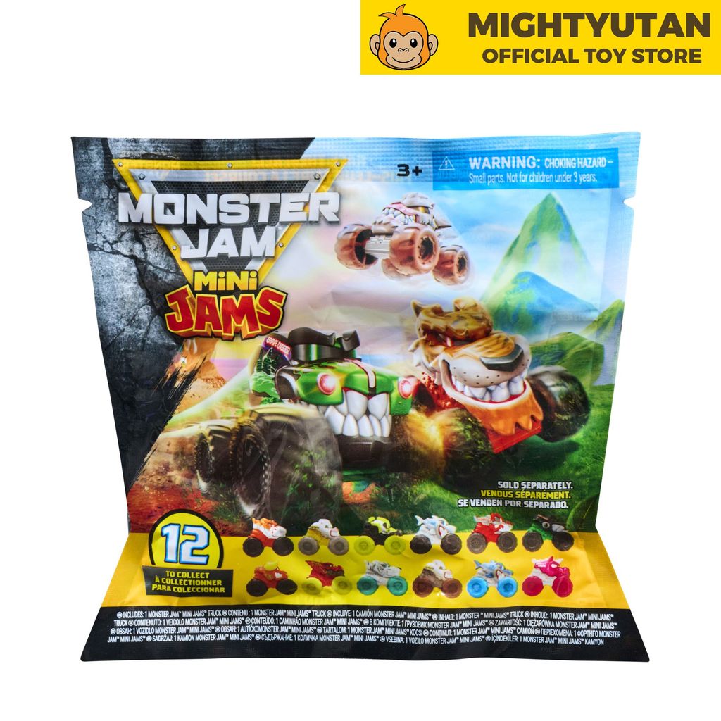 Monster Jam Monster Jam Mini Vehicle Series 20 Blind Pack | Shopee Malaysia