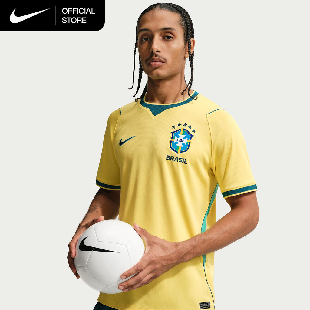 Nike Dri-FIT Men's Brazil 2026 Stadium Home Dri-FIT Replica Jersey ...