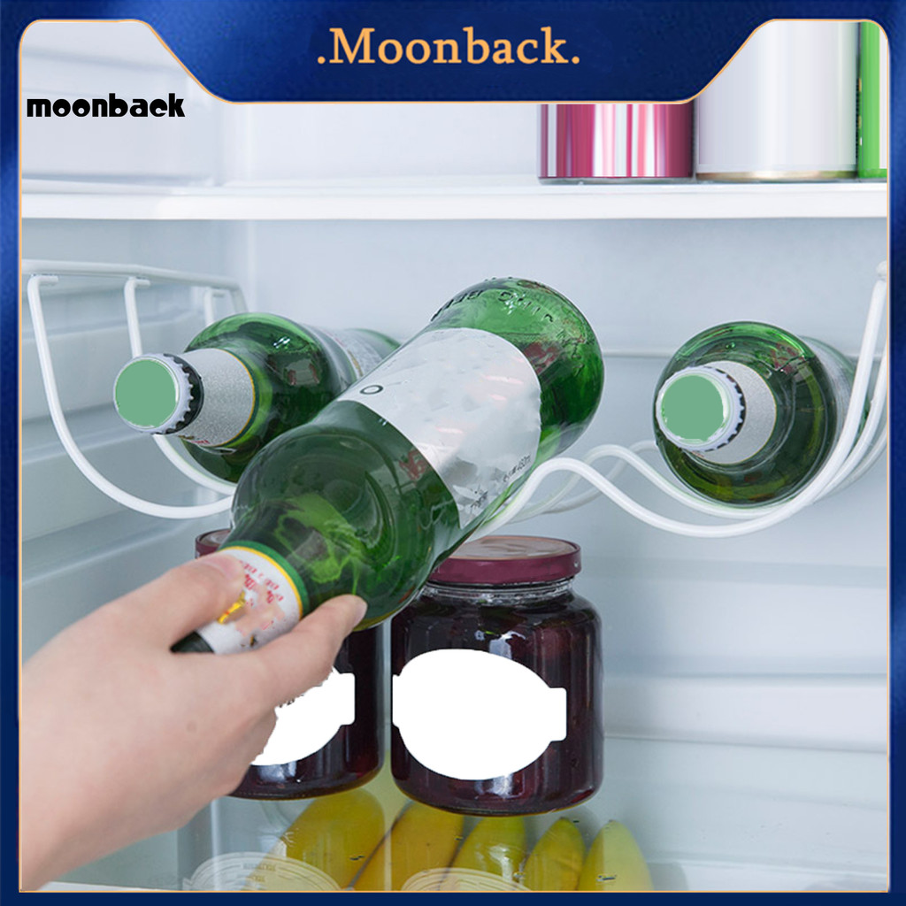 Beer Rack Iron Wine Rack Fridge Organizer Maximize Fridge Space ...