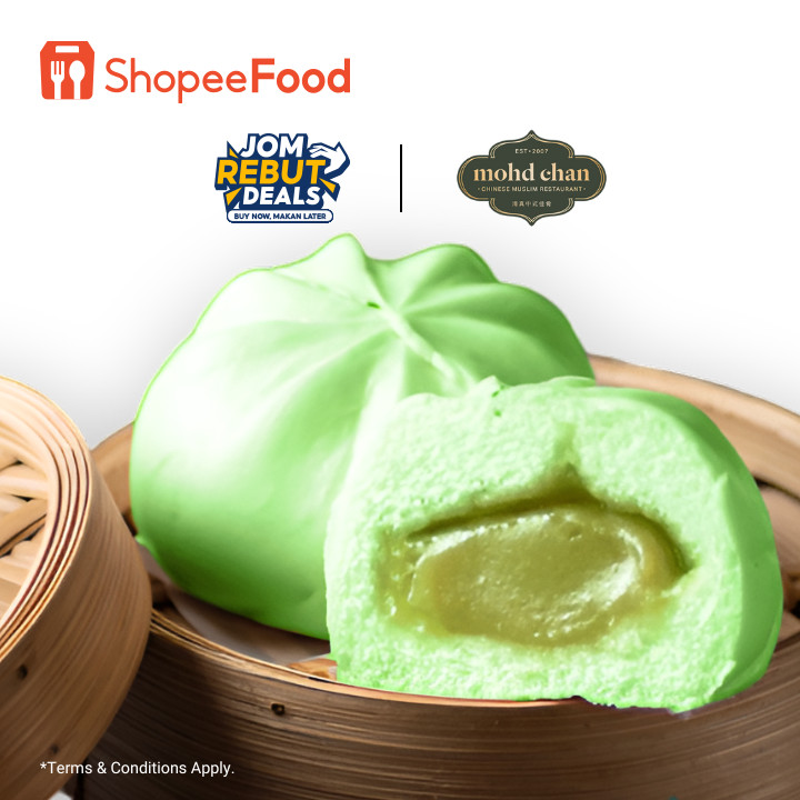 Mohd Chan Restaurant: Pau Pandan Kaya (2pcs) (Sales Start: 17 Nov ...