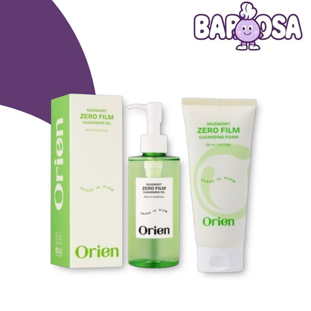ORIEN Mugwort zero film Cleansing Oil 200ml/FOAM 150ML | Shopee Malaysia