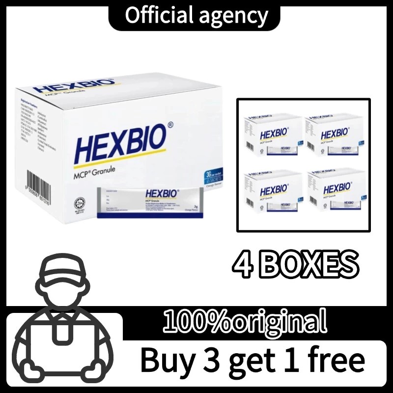 [HQ-READY STOCK]Hexbio Mcp Granule 30 Billion 3G X 45 Sachets | Shopee ...