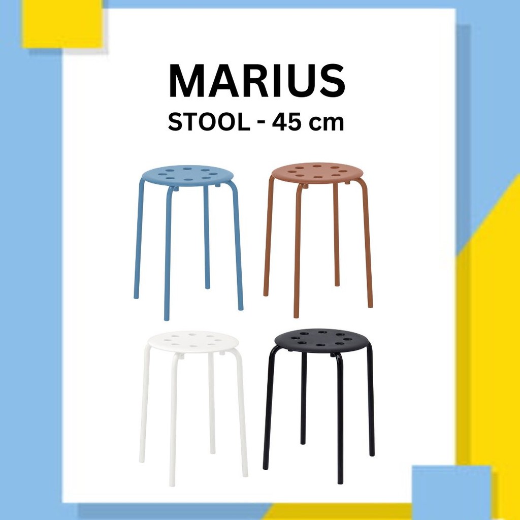 MARIUS Stool ( 45 cm ) | Shopee Malaysia