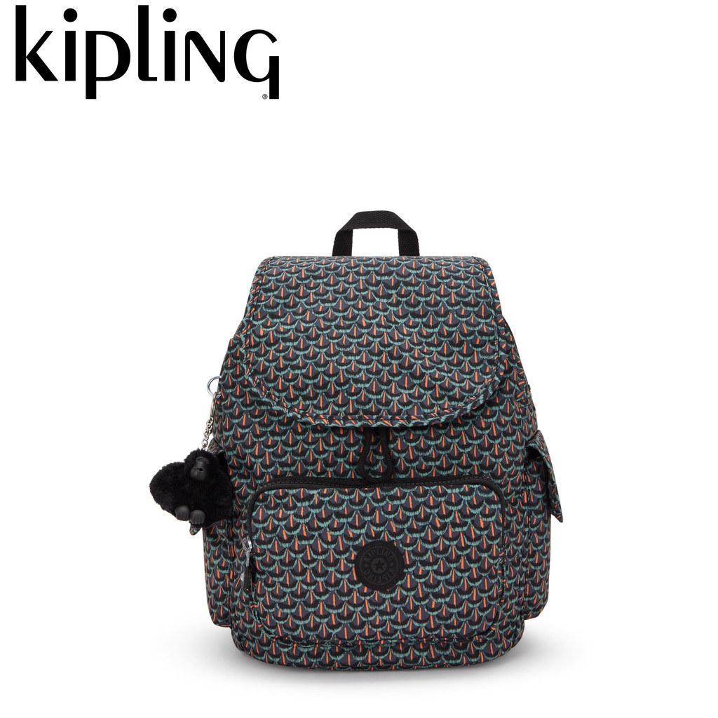 Kipling City Pack S Backpacks Geo Feather | Shopee Malaysia