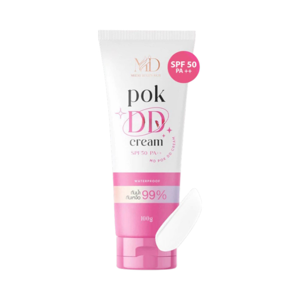 HOT (Tube) MD Pok DD Cream Sunscreen SPF50 pa++ Mask SPF50 100 G ...