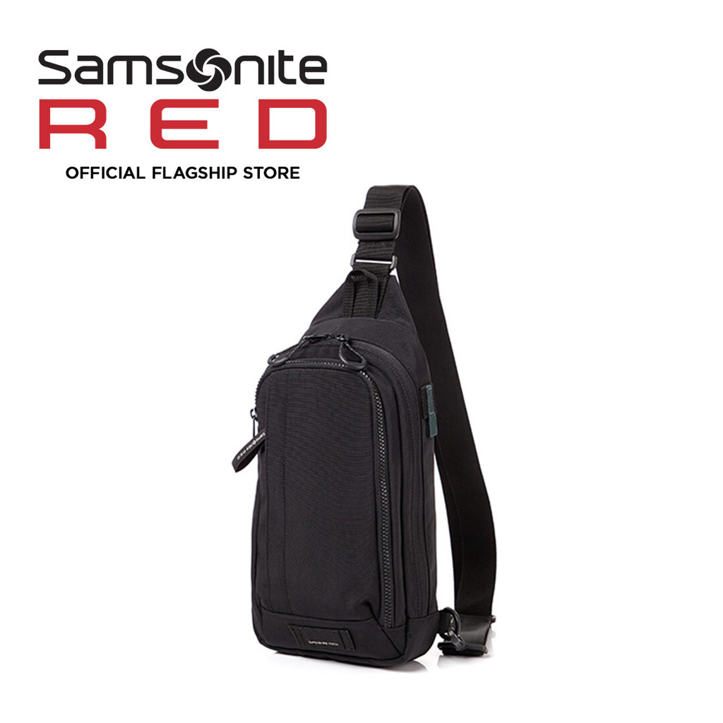 Samsonite Red MARSTON 3 SLING BAG | Shopee Malaysia