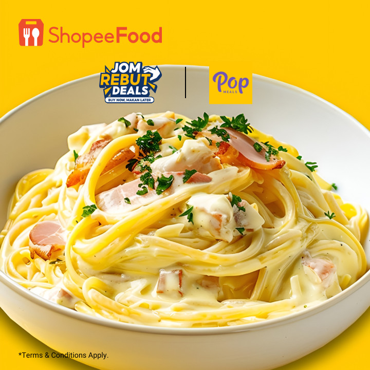 Pop Meals: Spaghetti Chicken Carbonara (Sales Start: 15 Sept) | Shopee ...