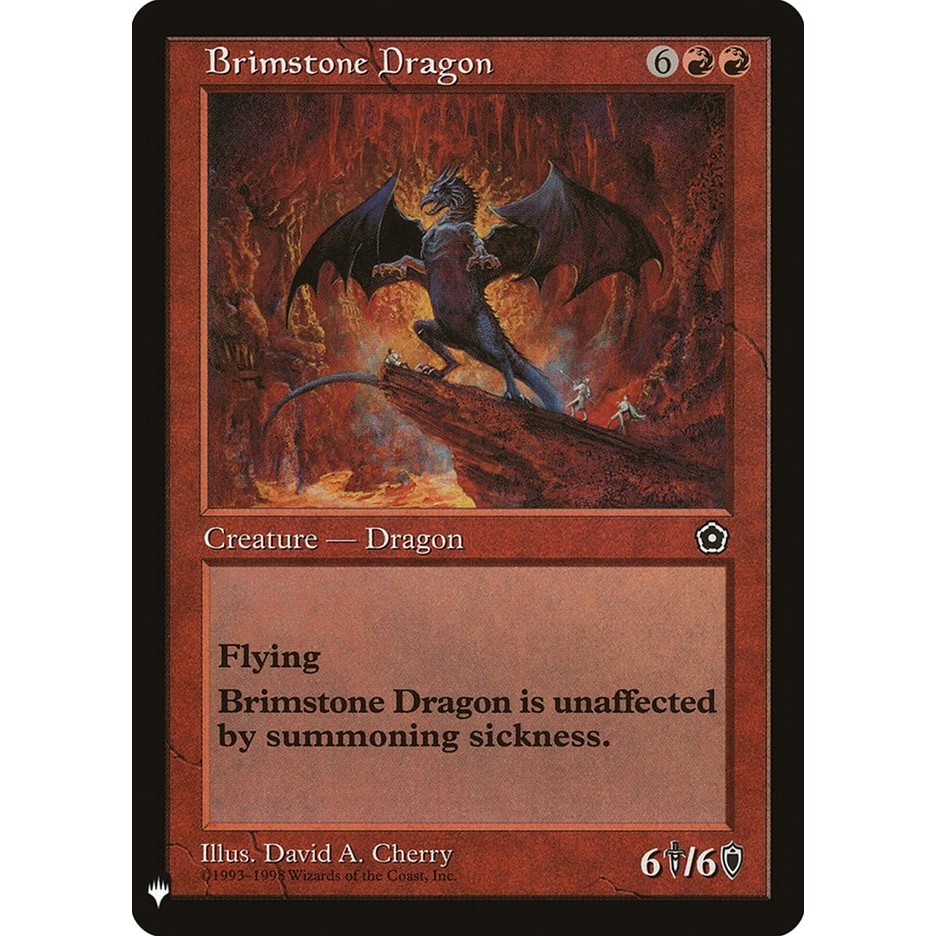 Brimstone Dragon Magic the Gathering Card [MTG] | Shopee Malaysia