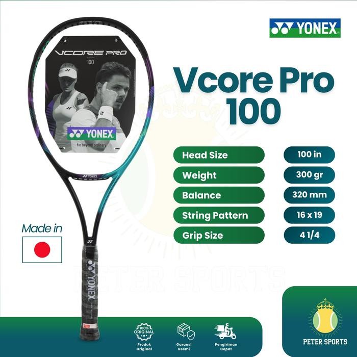 Yonex Vcore Pro Green Purple - Yonex Vcore Pro Tennis Racket best ...
