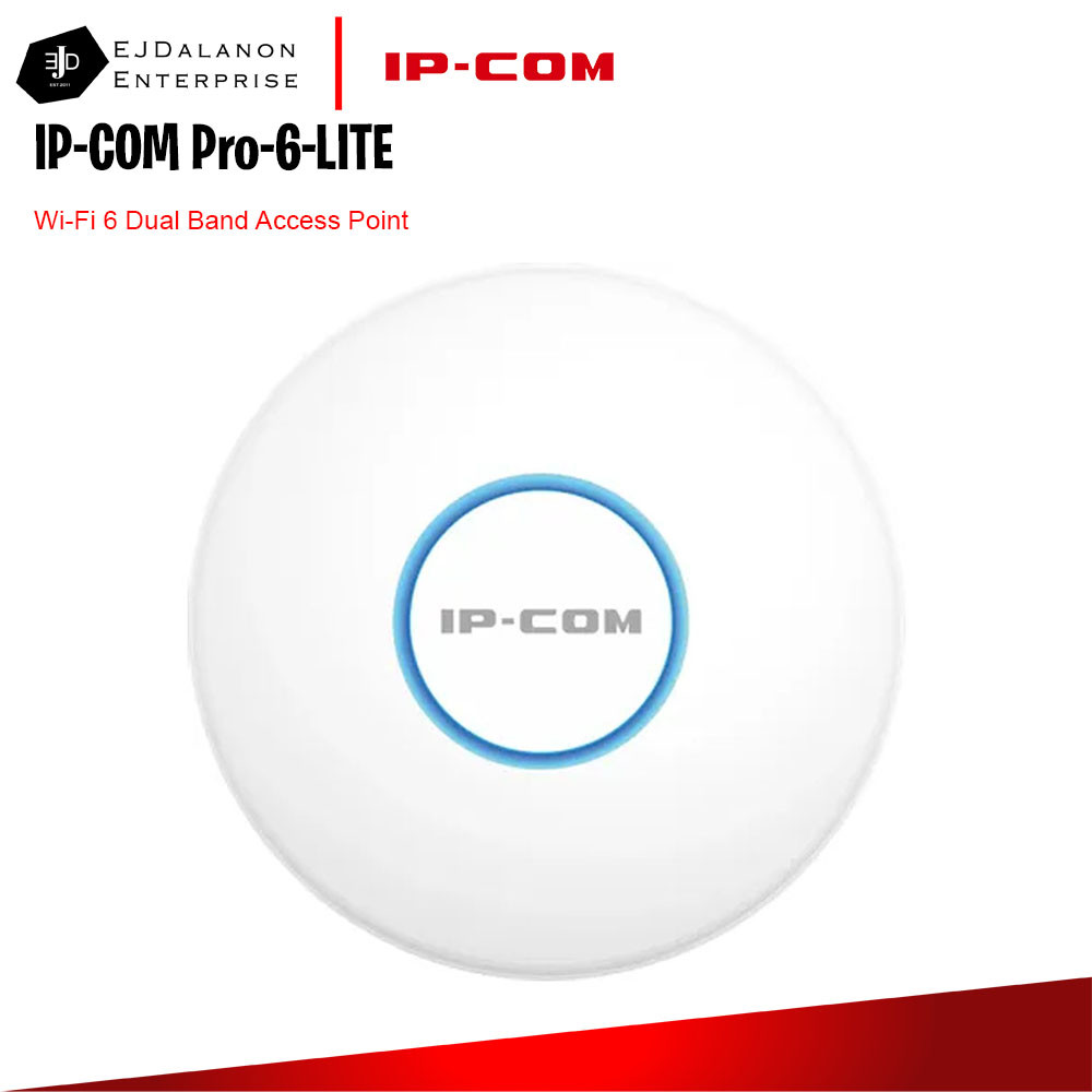 IP-COM Pro-6-LITE Wi-Fi 6 Dual Band Access Point | EJDalanon Enterprise ...