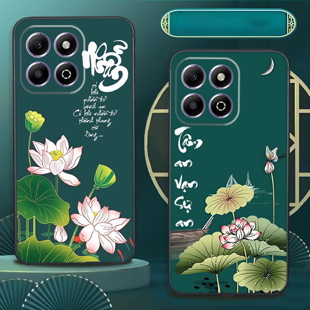 Honor X6b / X8b / X5b / X5b Plus phone case with calligraphy, wealth ...