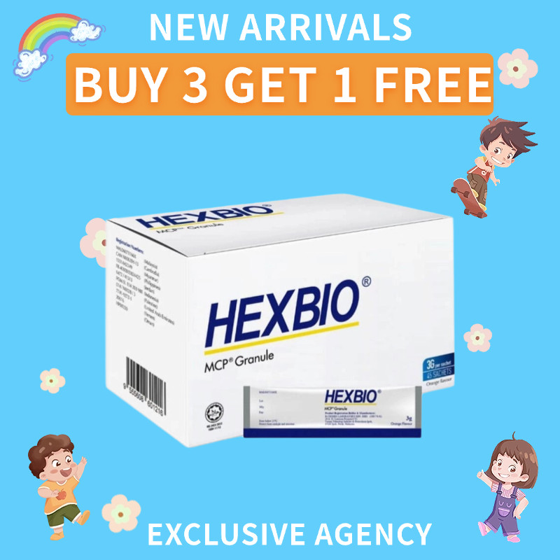 Hexbio MCP Granule | Probiotic Supplement, Digestive Health, Orange ...