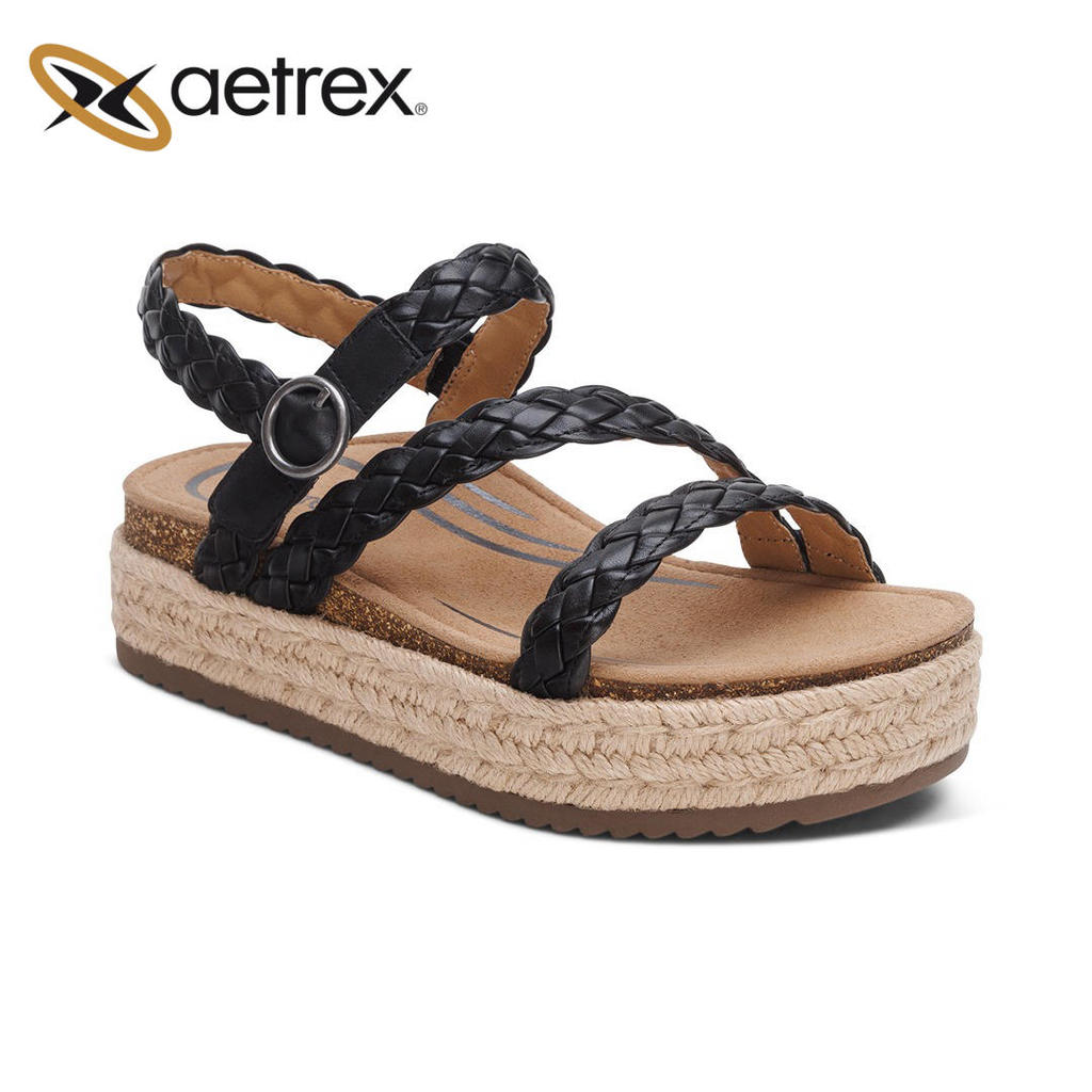 Aetrex Women Julia Black | Shopee Malaysia