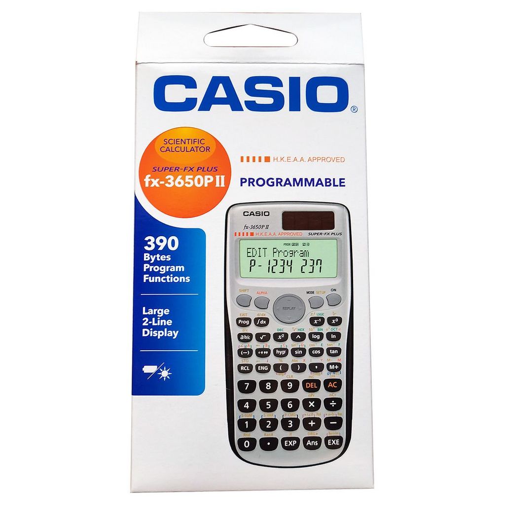 Casio fx-3650PII Programmable Scientific Calculator | Shopee Malaysia