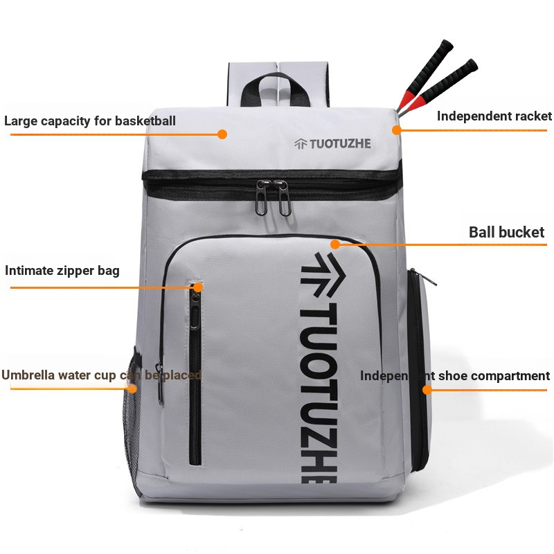 Badminton Bag Backpack Female Sports New Style Large Capacity Badminton ...