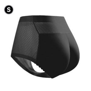 Butt-enhancing Panties Women's Mid-Waist Butt-Lifting Plus Sponge Pad ...