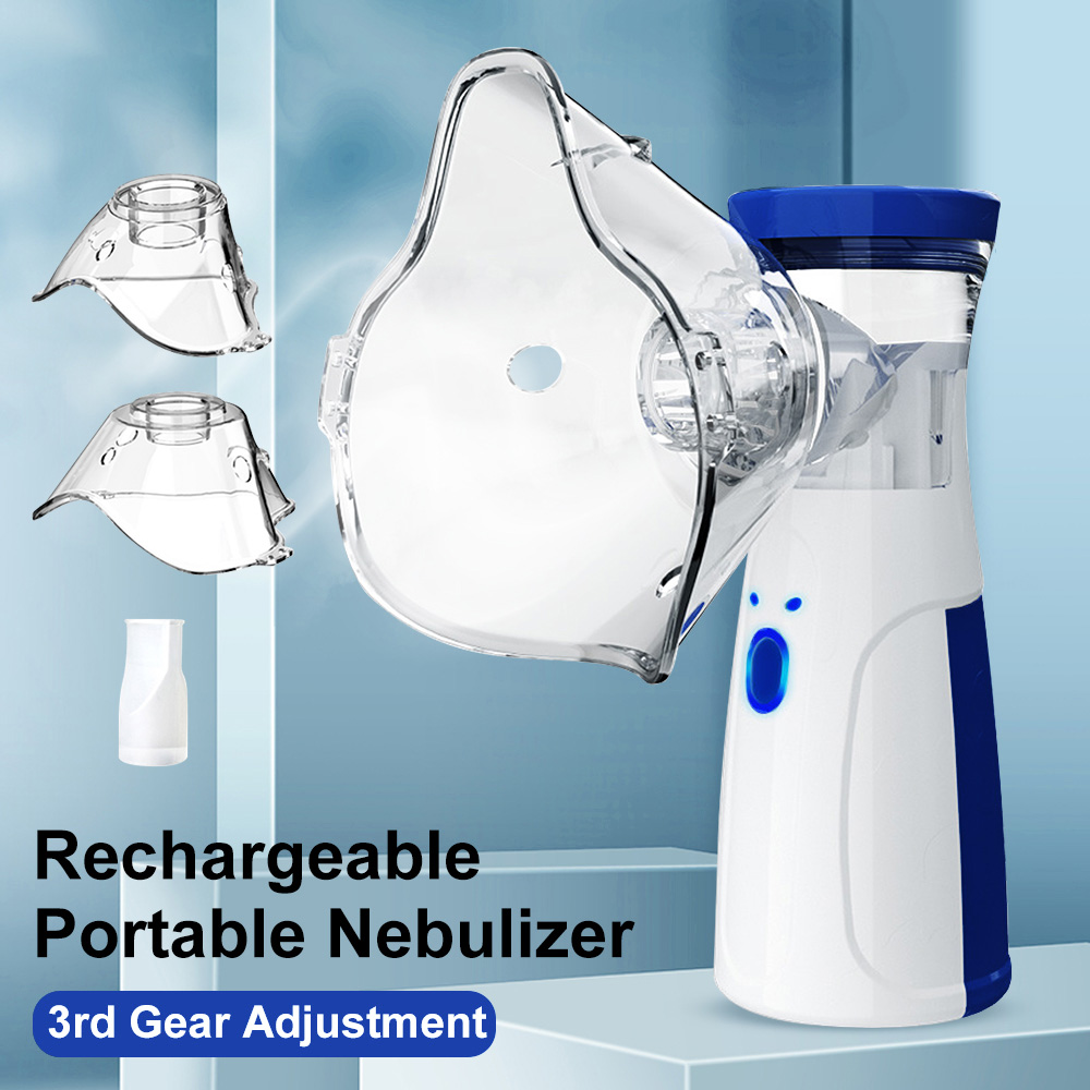 Nebulizer Portable Machine For Adult Kids Handheld Asthma Inhaler ...
