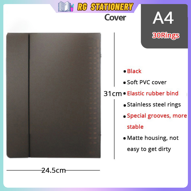 Binder notebook refillable binder cover binder notebook refillable A4 ...