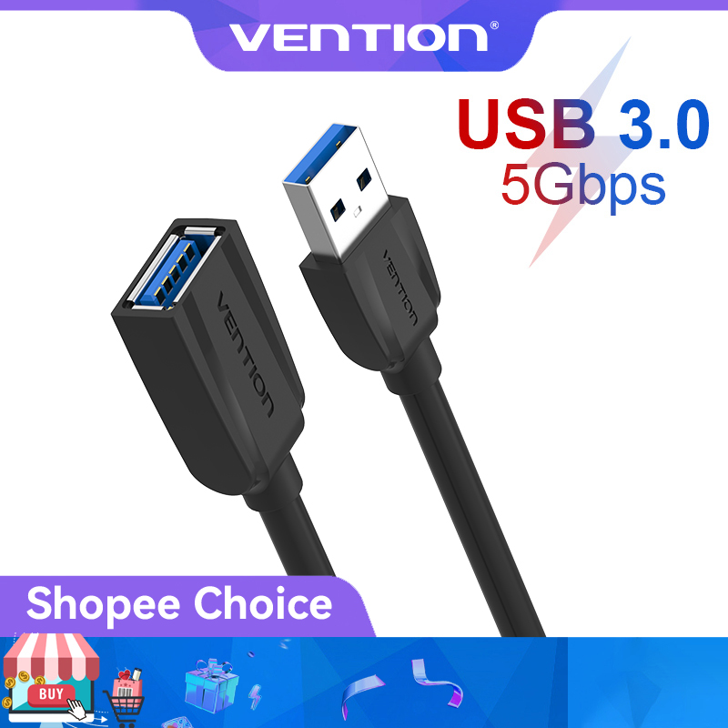 Vention USB Extension Cable USB 2.0 3.0 Data Cable | Shopee Malaysia