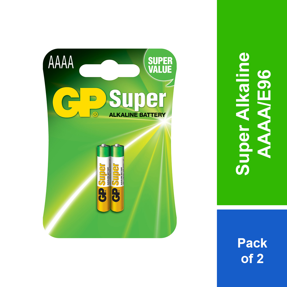 GP Battery Super Alkaline AAAA/E96 (Pack of 2) | Shopee Malaysia