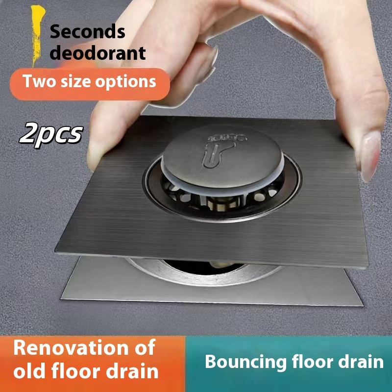 Universal Toilet Drain Cover - Insect-Repellent and Odor-Control for ...