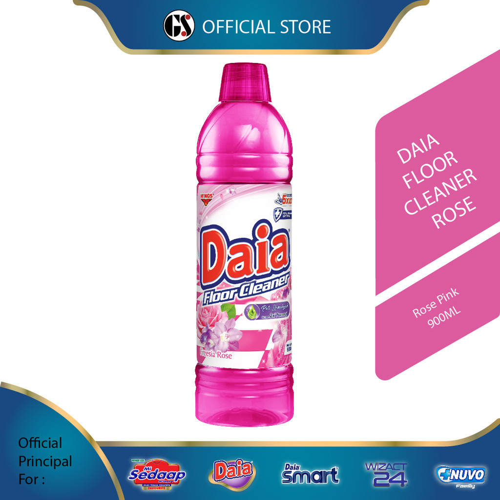 DAIA Floor Cleaner Rose Pink 900ml | Shopee Malaysia