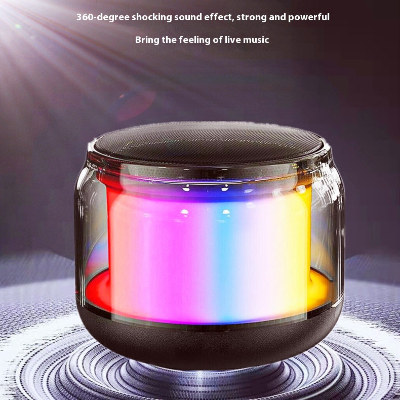 Gift Bluetooth Speaker Outdoor Small Speaker Desktop Subwoofer Mini ...