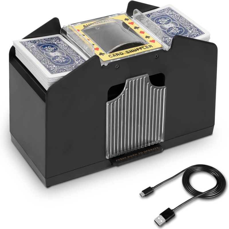 Automatic Card Shuffler - A Battery-operated Mixer for Poker Pengaduk ...