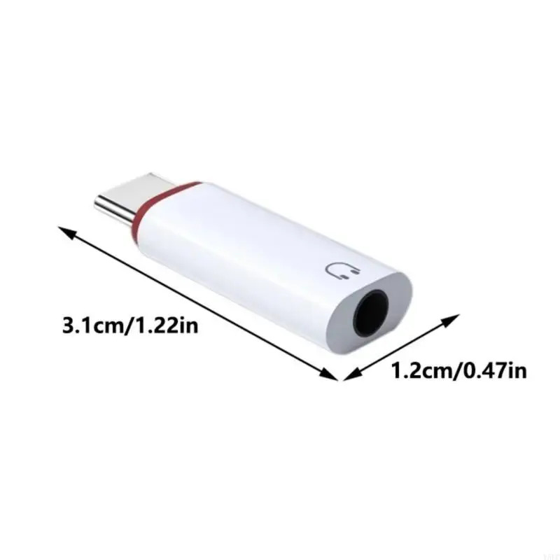 Wired Headset TypeC Converter USB TypeC to 3.5mm AUX Jack Audio USB ...