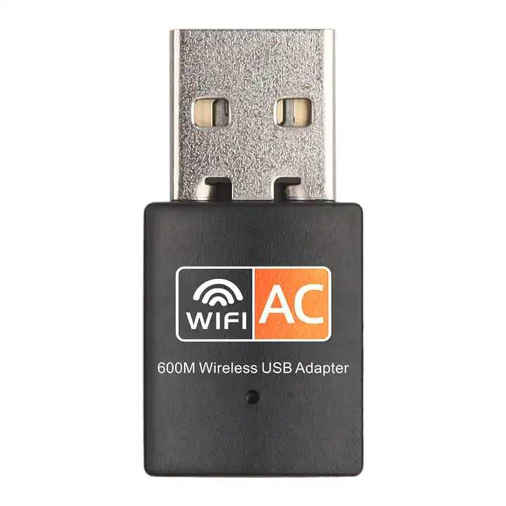 USB Wireless Adapter 600Mbps Dual Band WiFi Bluetooth 2.4GHz 5GHz ...